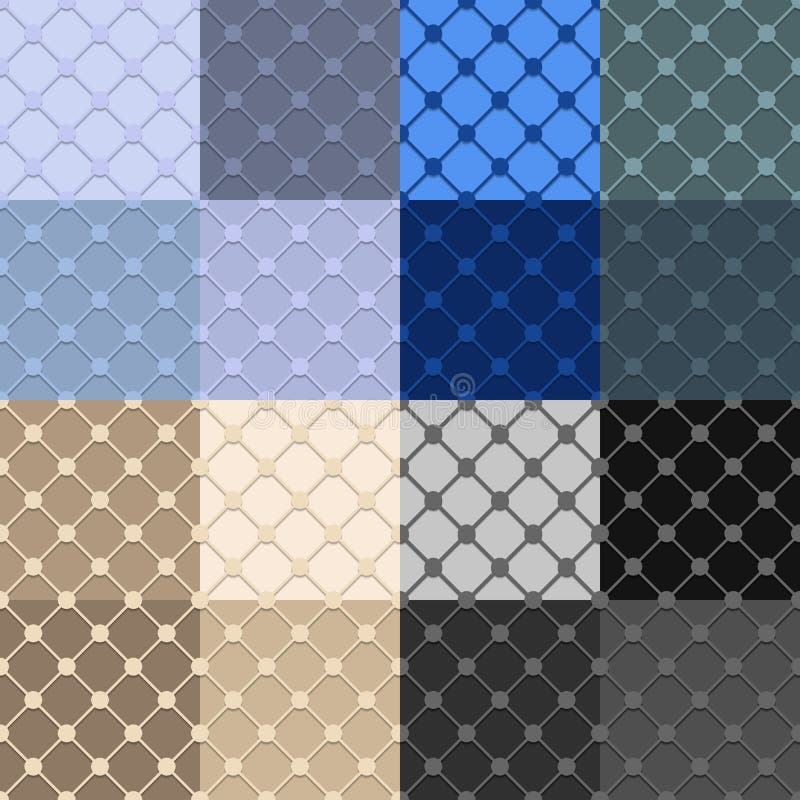 Vector Graph Seamless. Grid Line. Seamless Cage Texture. Stock Vector ...