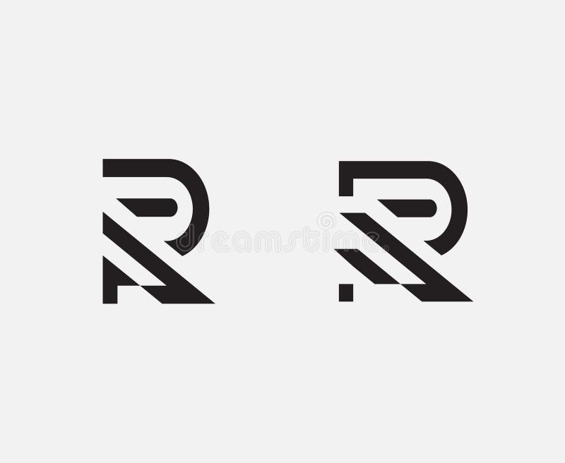 Vector Graphic of Abstract R Logo Concept Stock Vector - Illustration ...