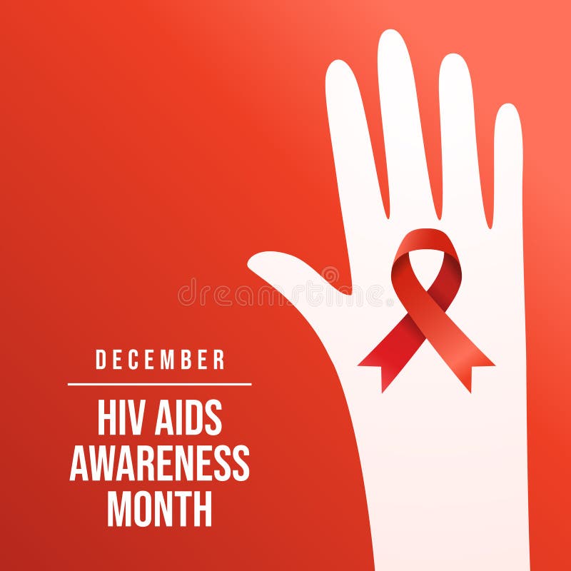 Vector Graphic of AIDS Awareness Month Ideal for AIDS Awareness Month ...