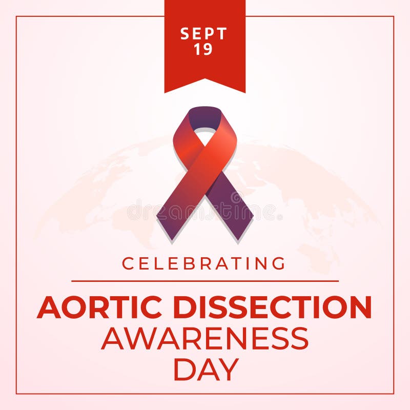 Aortic Dissection Awareness Day Design Template Good for Celebration ...