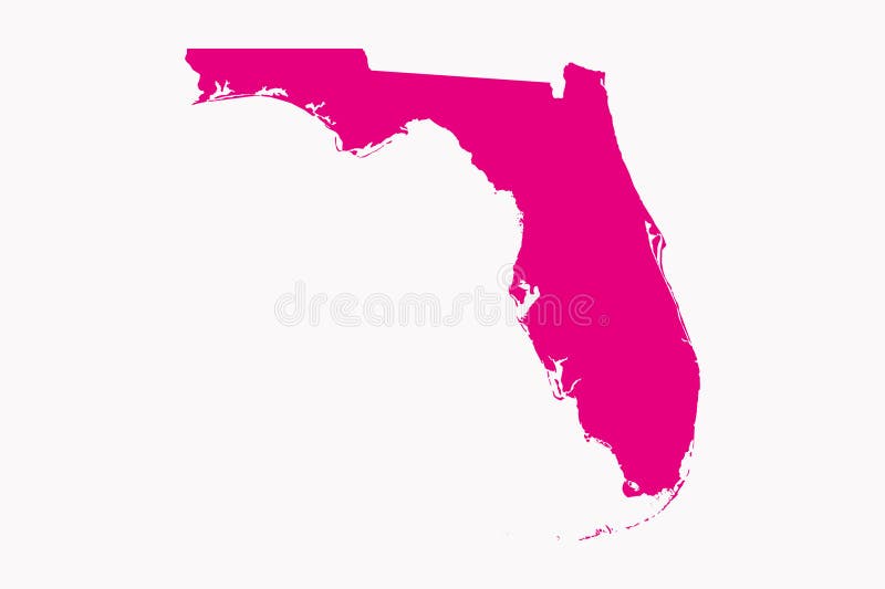 Florida Outline Vector Transparent Stock Illustrations – 104 Florida ...