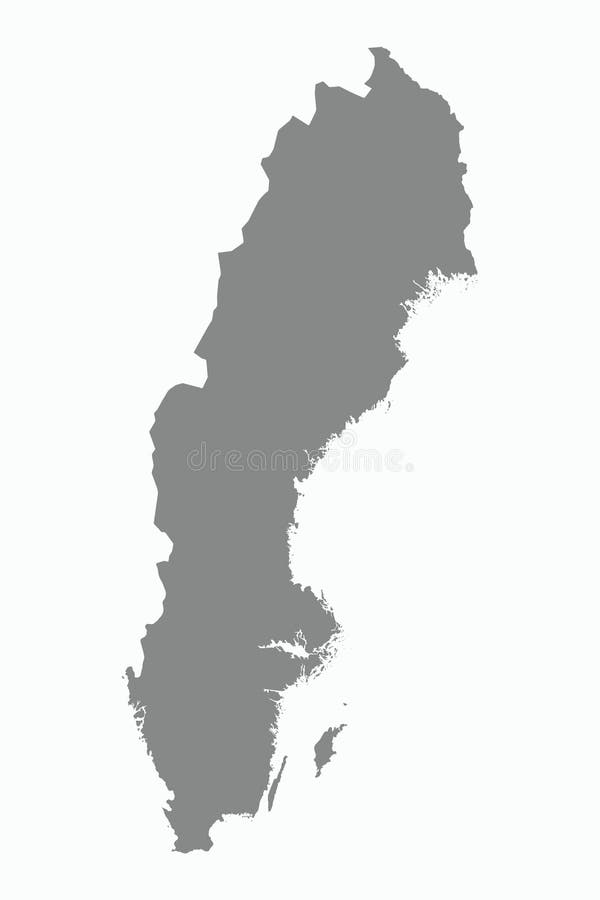 Detailed Sweden Physical Map Stock Illustrations – 293 Detailed Sweden ...
