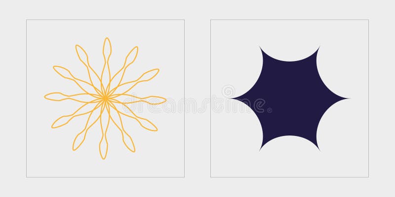 Vector Graphic Assets Set. Big Collection of Abstract Graphic Geometric ...