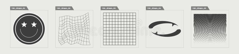 Vector Graphic Assets Set. Extraordinary Graphic Assets. Elements for ...