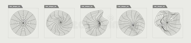Vector Graphic Assets Set. Extraordinary Graphic Assets. Modern ...