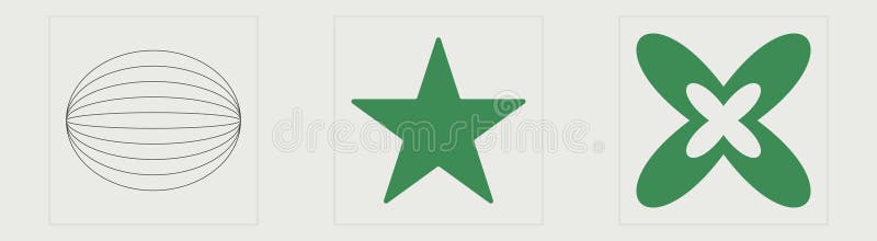 Vector Graphic Assets Set. Large Set of Retro Objects for Design ...