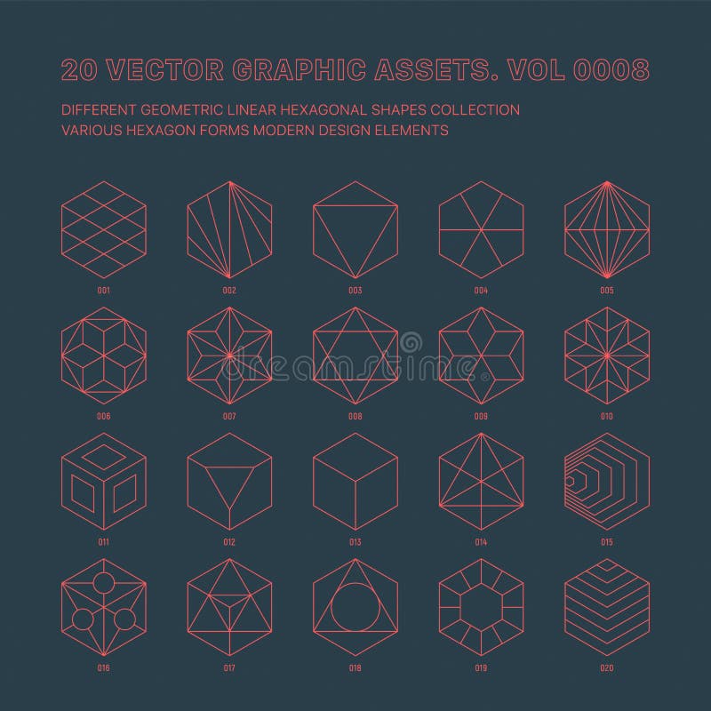 Various outline object art stock vector. Illustration of hand - 62711871