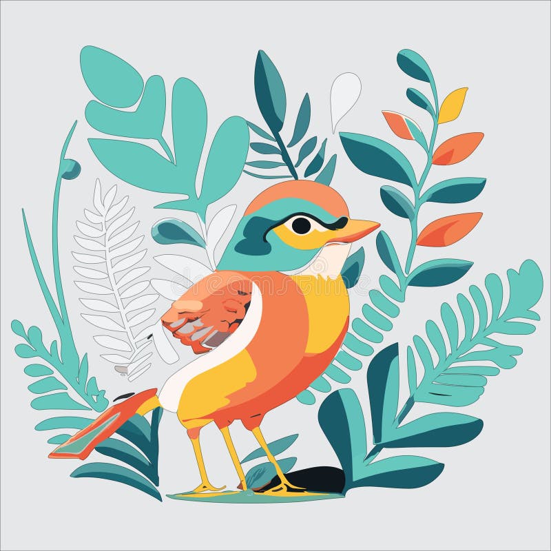 Vector Graphic of Bird Movement Animation Stock Vector - Illustration ...