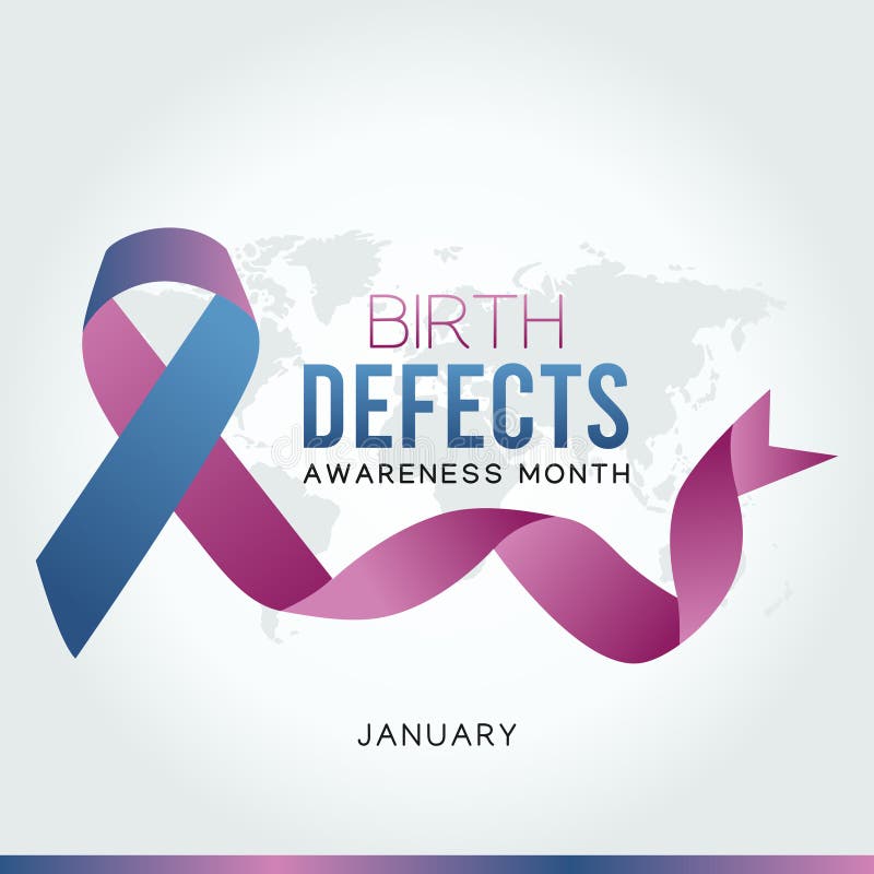 Vector Graphic of Birth Defects Awareness Month Good for Birth Defects ...