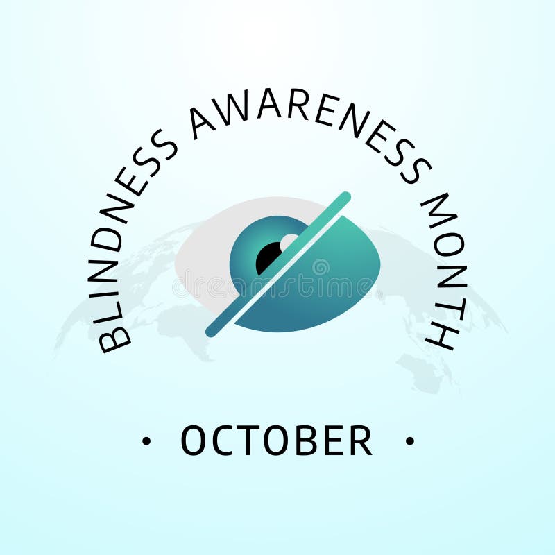 Blindness Awareness Month Design Template Good for Celebrations. Stock ...