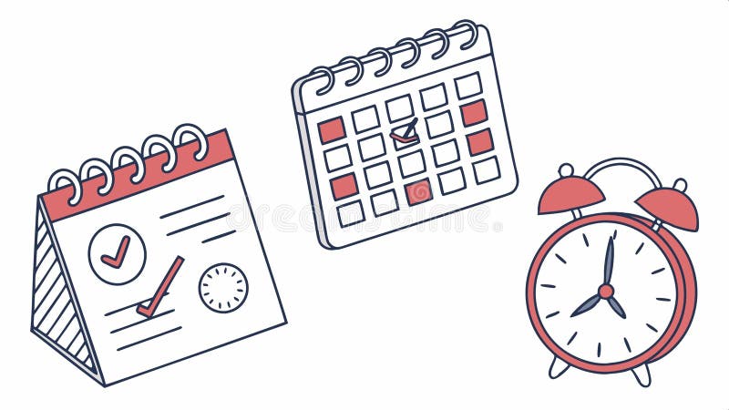 Calendar with Alarm Clock, Date Reminder for Appointments and Schedules ...