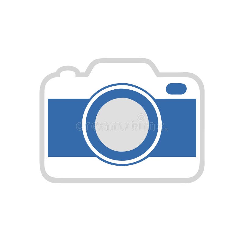 Vector Graphic Camera for and Media Applications Stock Illustration ...