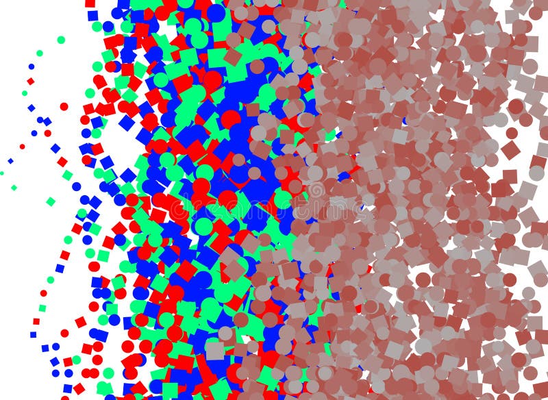 Overlapping Shapes for Background. Stock Vector - Illustration of ...