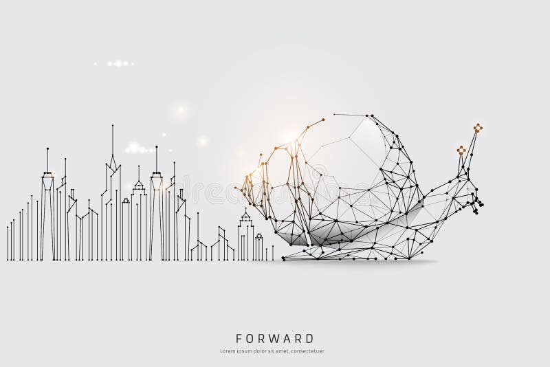 Vector Graphic Concept of Moving Forward Stock Vector - Illustration of ...