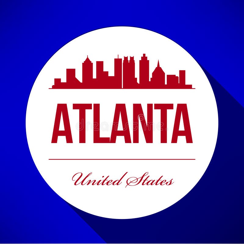 Vector Graphic Design of Atlanta City Skyline Stock Vector ...