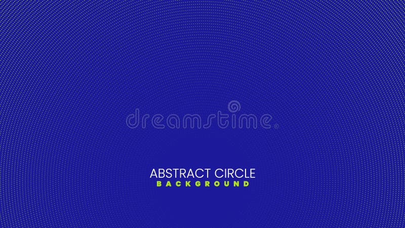 Circular Background Design Made of Dots Stock Vector - Illustration of ...