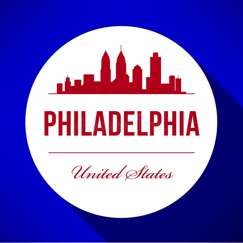 Vector Graphic Design of Philadelphia City Skyline Stock Vector ...