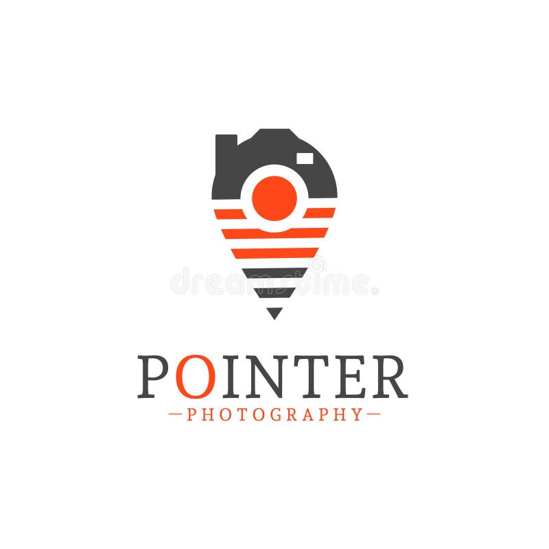 Vector Graphic Design, Photography Point Pin Logo Design Stock Vector ...
