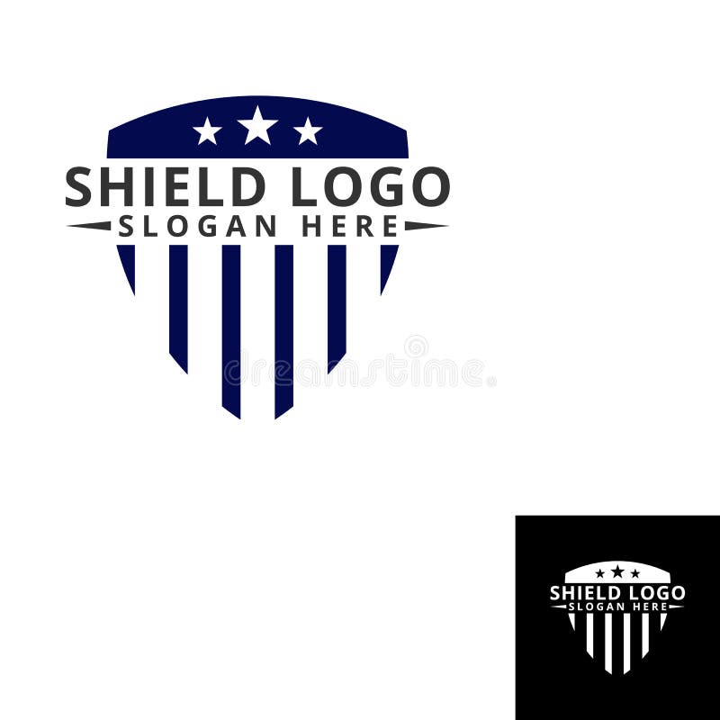 Vector Graphic of Shield Logo for Security Guard Company Stock Vector ...