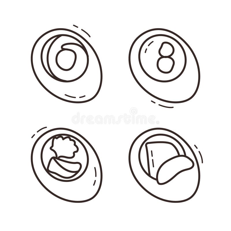 A Red Deviled Egg Cartoon Character Holding a Flaming Pitch Fork Stock ...