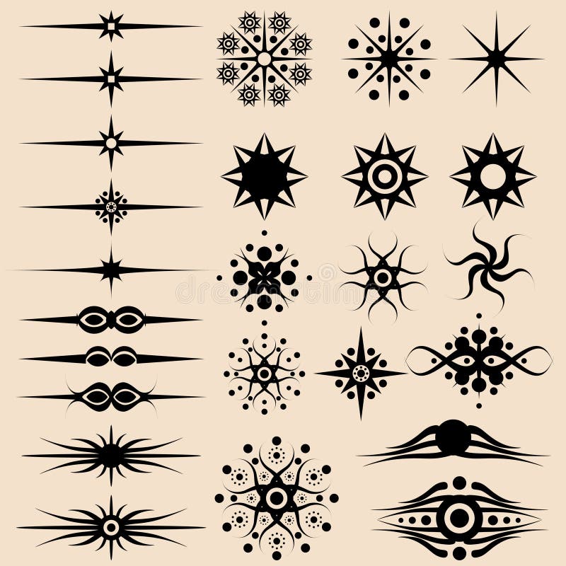 Vector graphic elements stock vector. Illustration of abstract - 26503371