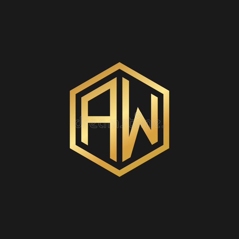 Letter Aw Emblem Template Stock Illustrations – 496 Letter Aw Emblem ...