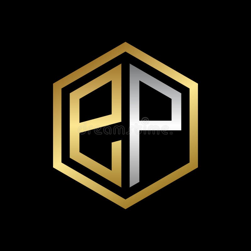 Vector Graphic Initials Letter EP Logo Design Template Stock Vector ...