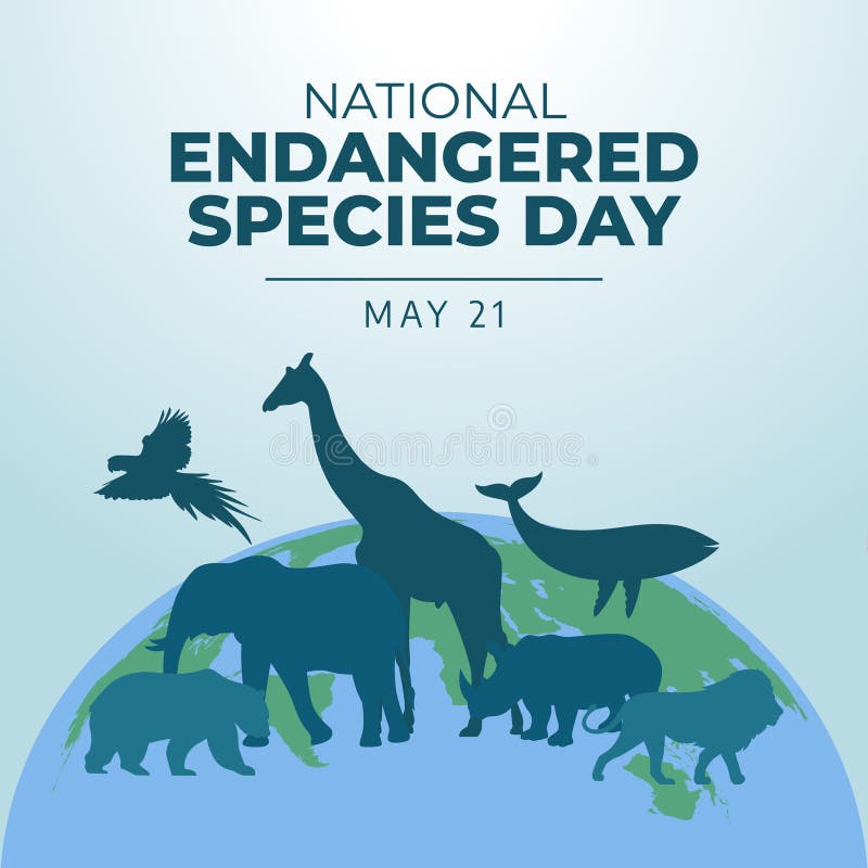 Vector Graphic of Endangered Species Day Ideal for Endangered Species ...
