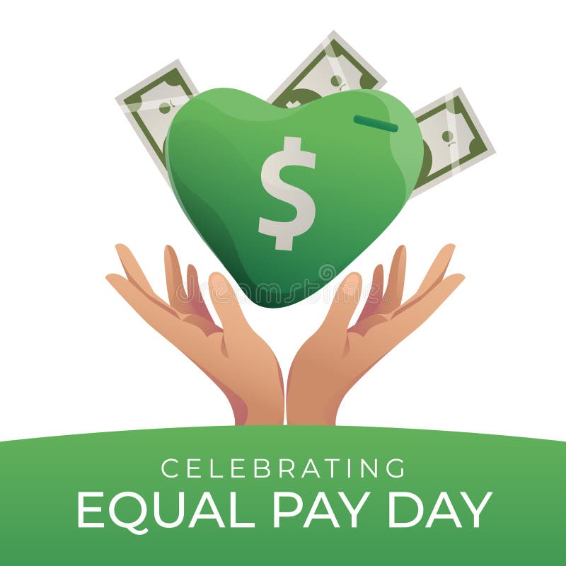 Vector Graphic of Equal Pay Day Ideal for Equal Pay Day Celebration ...