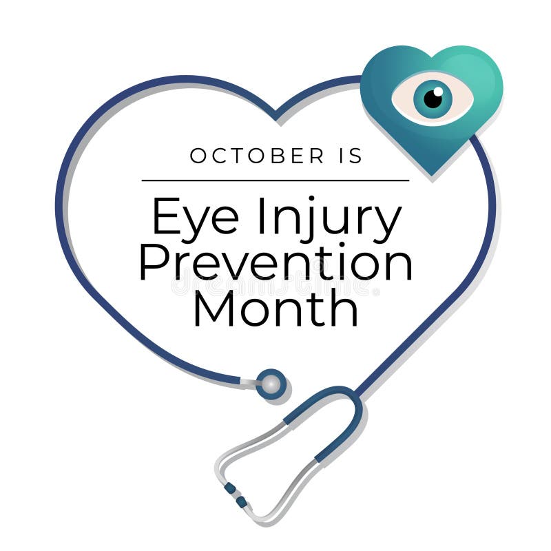 Vector Graphic of Eye Injury Prevention Month Ideal for Eye Injury ...