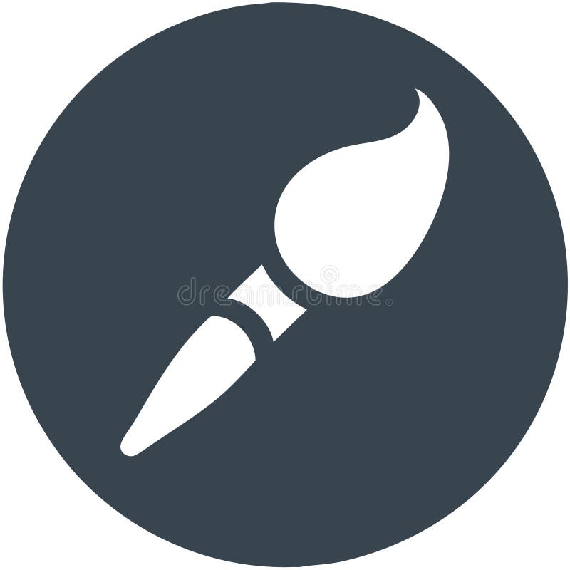 Artistic Paintbrush Vector for Creative Design Projects and Graphic ...