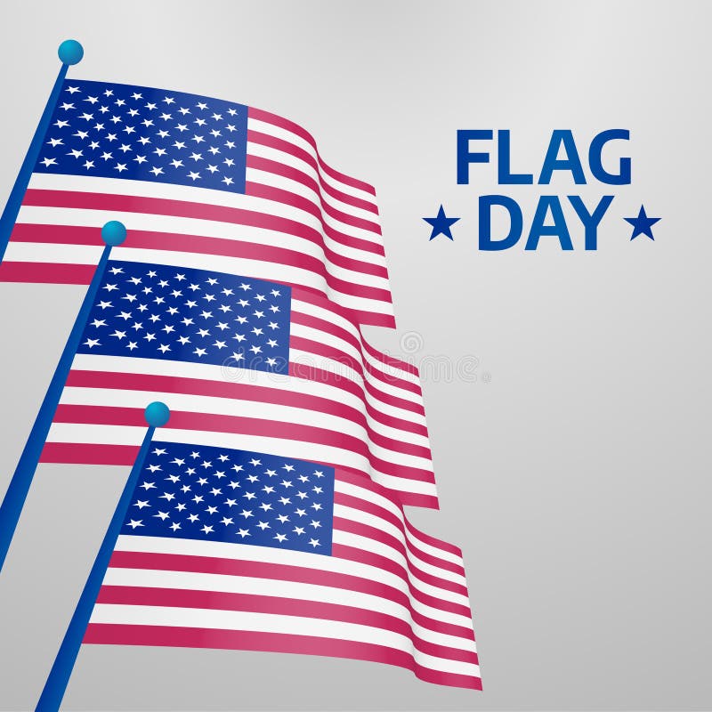 Vector Graphic of Flag Day Good for Flag Day Celebration. Flat Design ...