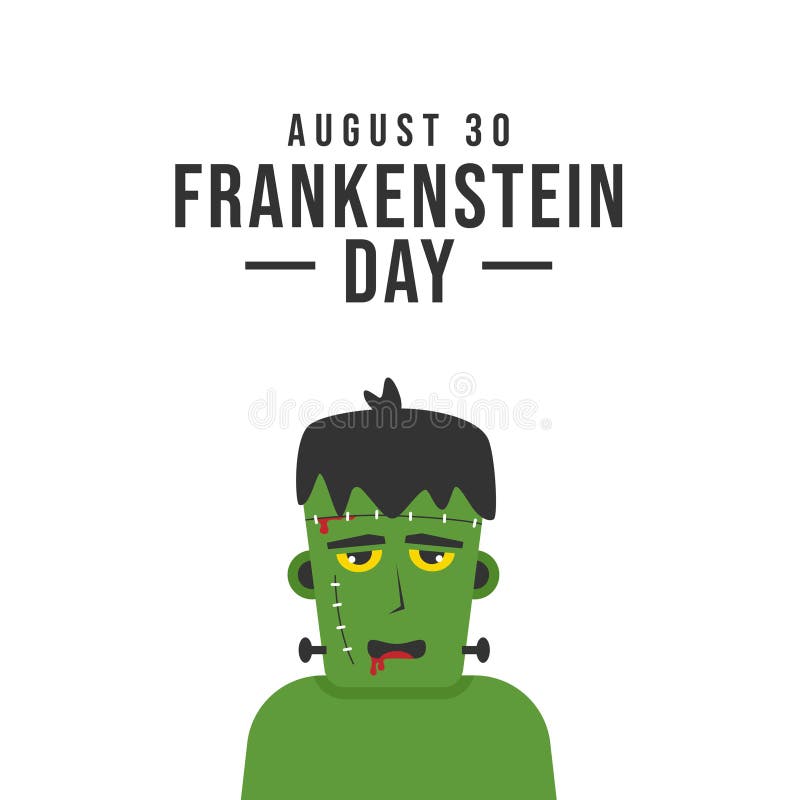 Vector Graphic of Frankenstein Day Ideal for Frankenstein Day ...