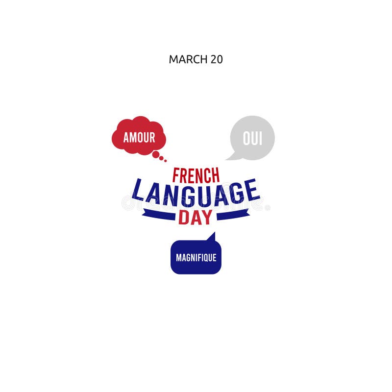 Vector Graphic of French Language Day Good for French Language Day ...