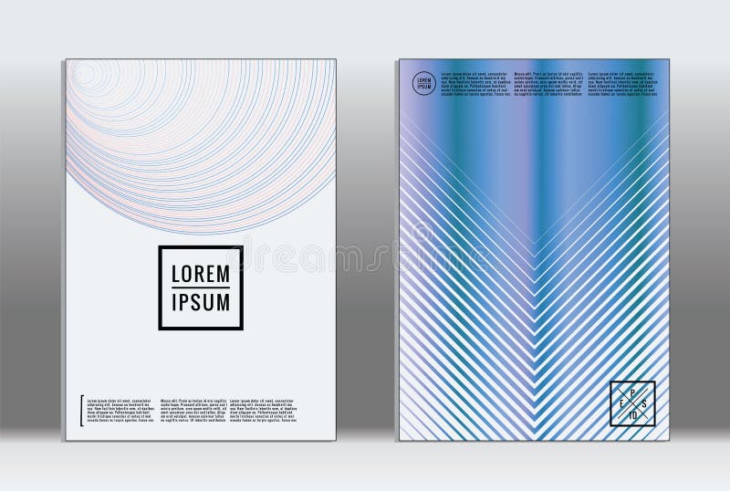 Vector Graphic Geometric Covers. Stock Vector - Illustration of ...