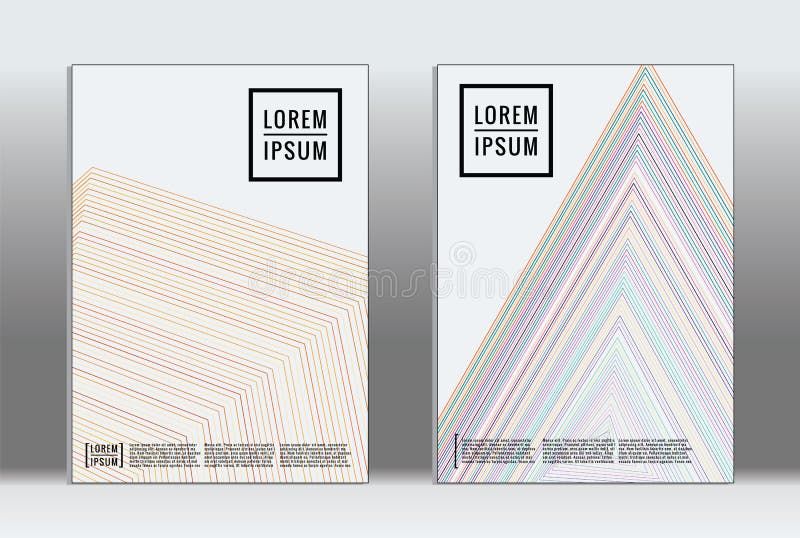 Vector Graphic Geometric Covers. Stock Vector - Illustration of ...