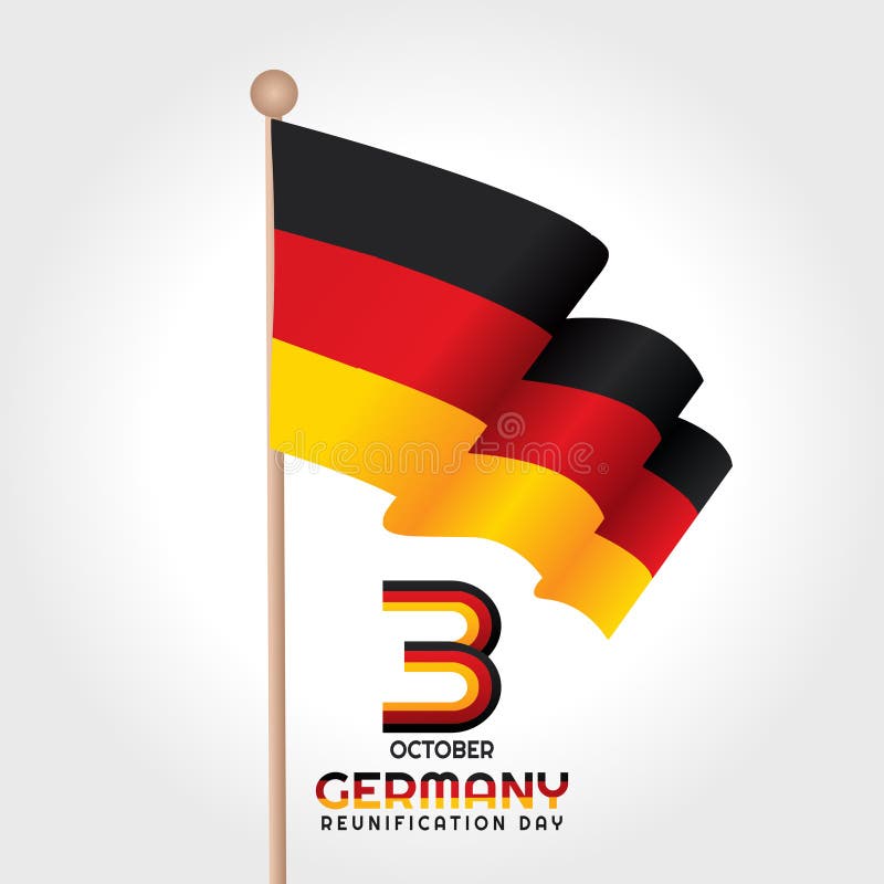 Vector Graphic of Germany Reunification Day Good for Germany ...