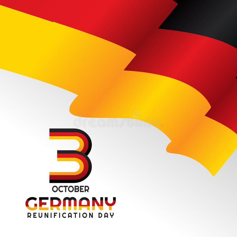 Vector Graphic of Germany Reunification Day Good for Germany ...