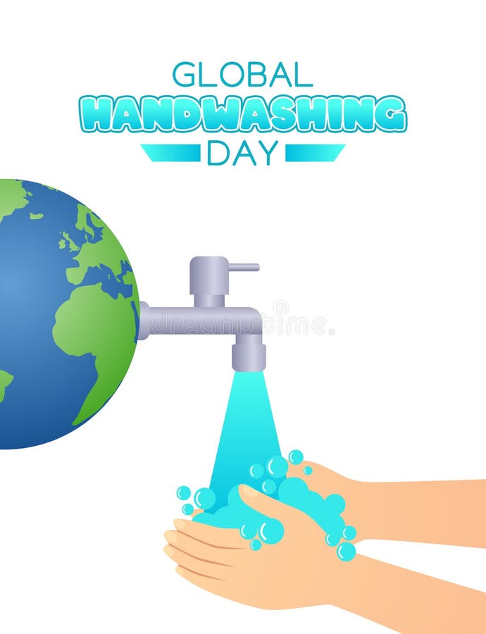 Vector Graphic of Global Handwashing Day Stock Vector - Illustration of ...
