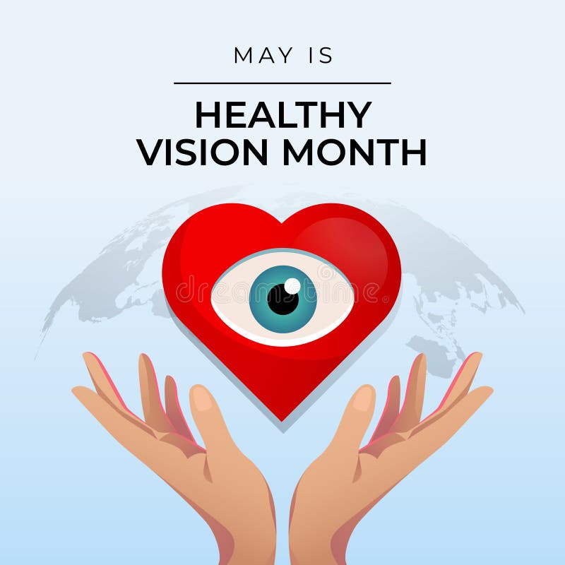 Vector Graphic of Healthy Vision Month Ideal for Healthy Vision Month ...