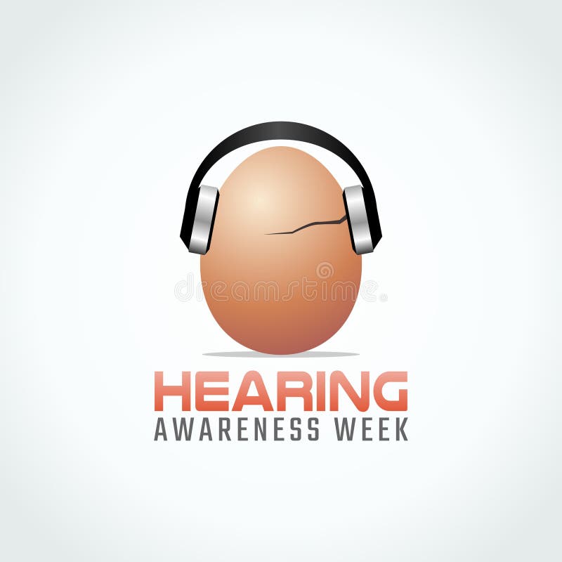 Vector Graphic of Hearing Awareness Week Stock Vector - Illustration of ...