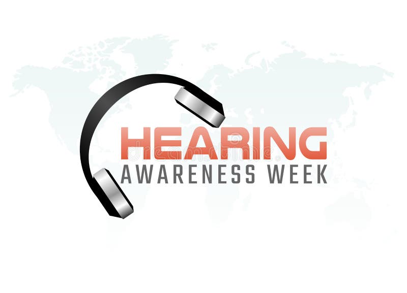 Vector Graphic of Hearing Awareness Week Stock Vector - Illustration of ...