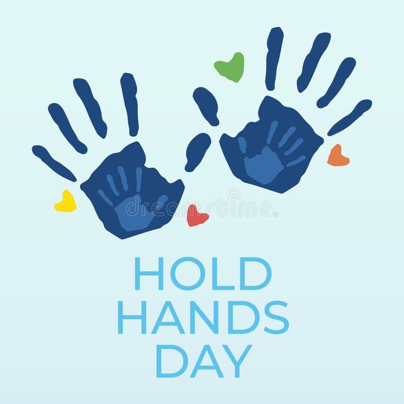 Vector Graphic of Hold Hands Day Good for Hold Hands Day Celebration ...