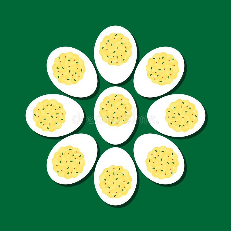 Devilled Eggs Stock Illustrations – 4 Devilled Eggs Stock Illustrations ...