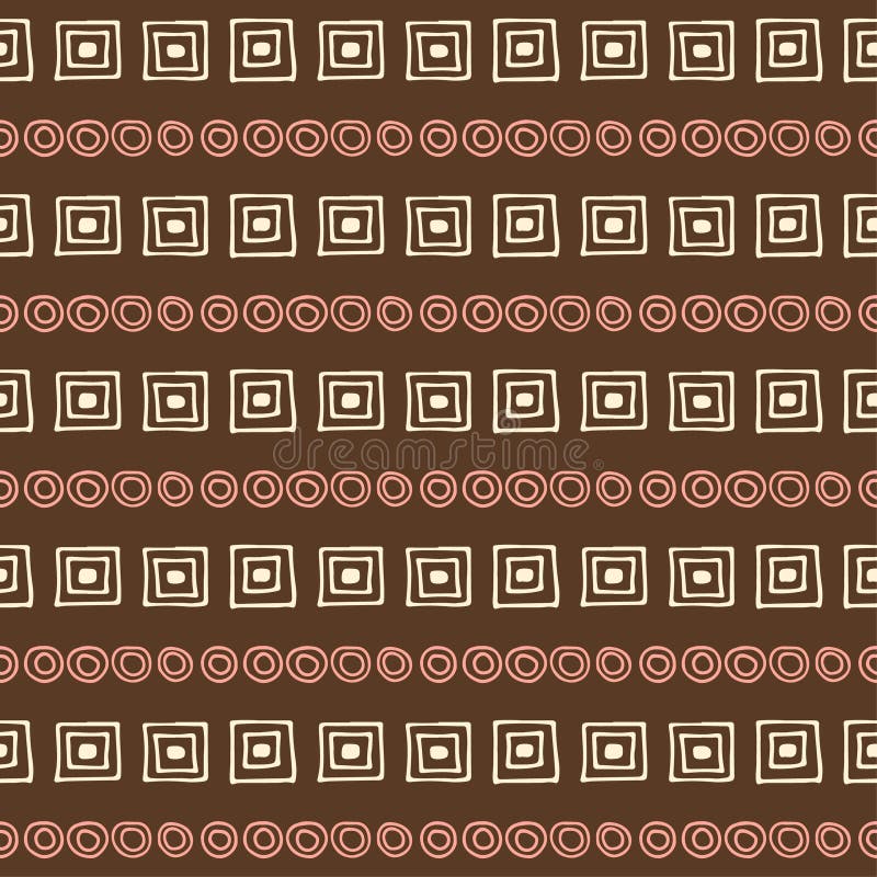 Vector Graphic Illustration, Seamless Pattern Stock Vector ...