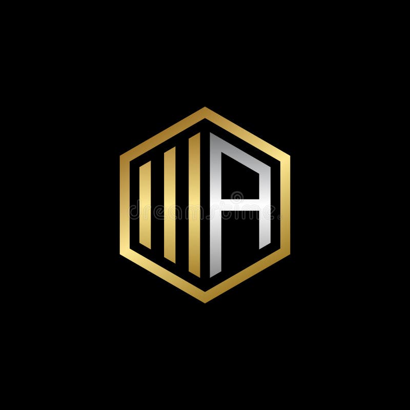 Vector Graphic Initials Letter IA Logo Design Template Stock Vector ...