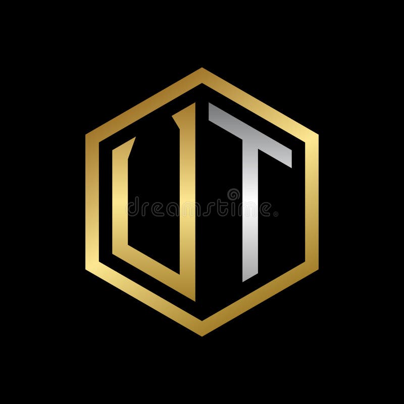 Vector Graphic Initials Letter UT Logo Design Template Stock Vector ...