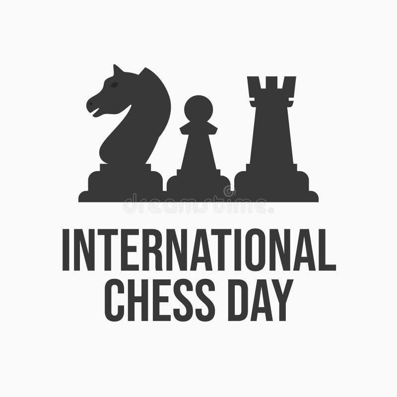 Vector Graphic of International Chess Day Ideal for International Chess ...