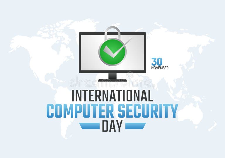 Vector Graphic of International Computer Security Day Stock Vector ...