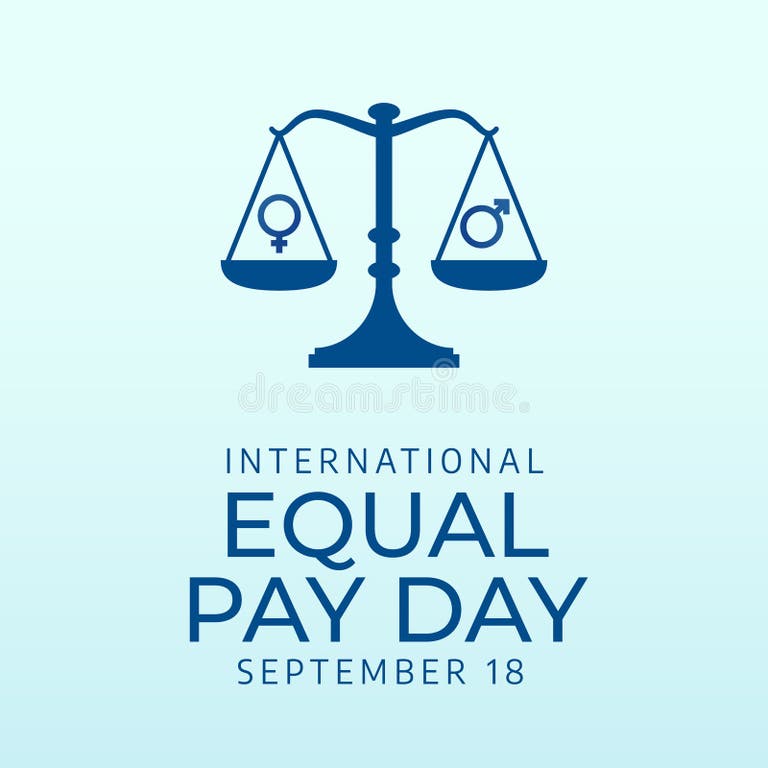 Vector Graphic of International Equal Pay Day Ideal for International ...